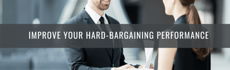 Improve Your Hard-Bargaining Performance – Business Fluency